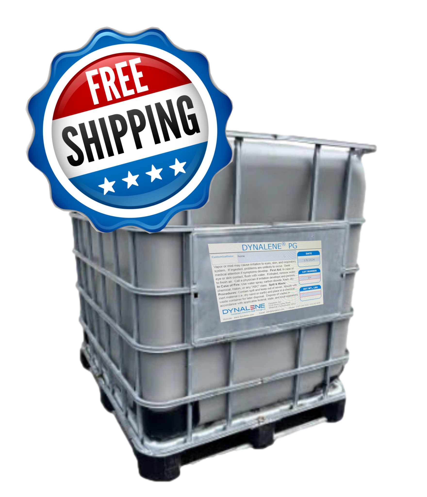 Propylene Glycol Totes | Dynalene